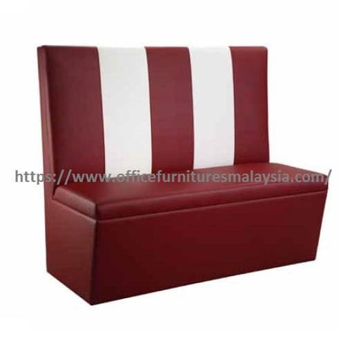 Booth Seating Double Side ZDCR002B | Office Furnitures Malaysia