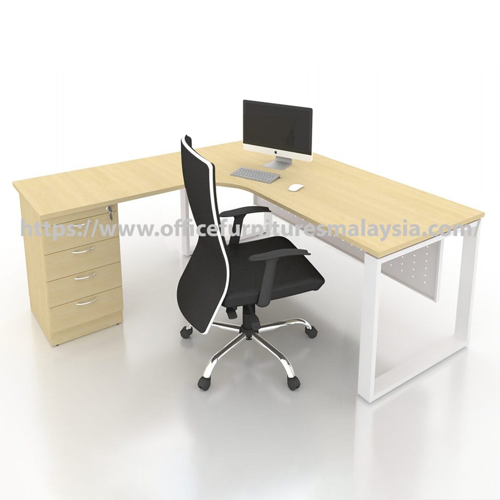 5 ft x 5 ft Office L Shaped Table with Drawer SLD1515 | Office ...