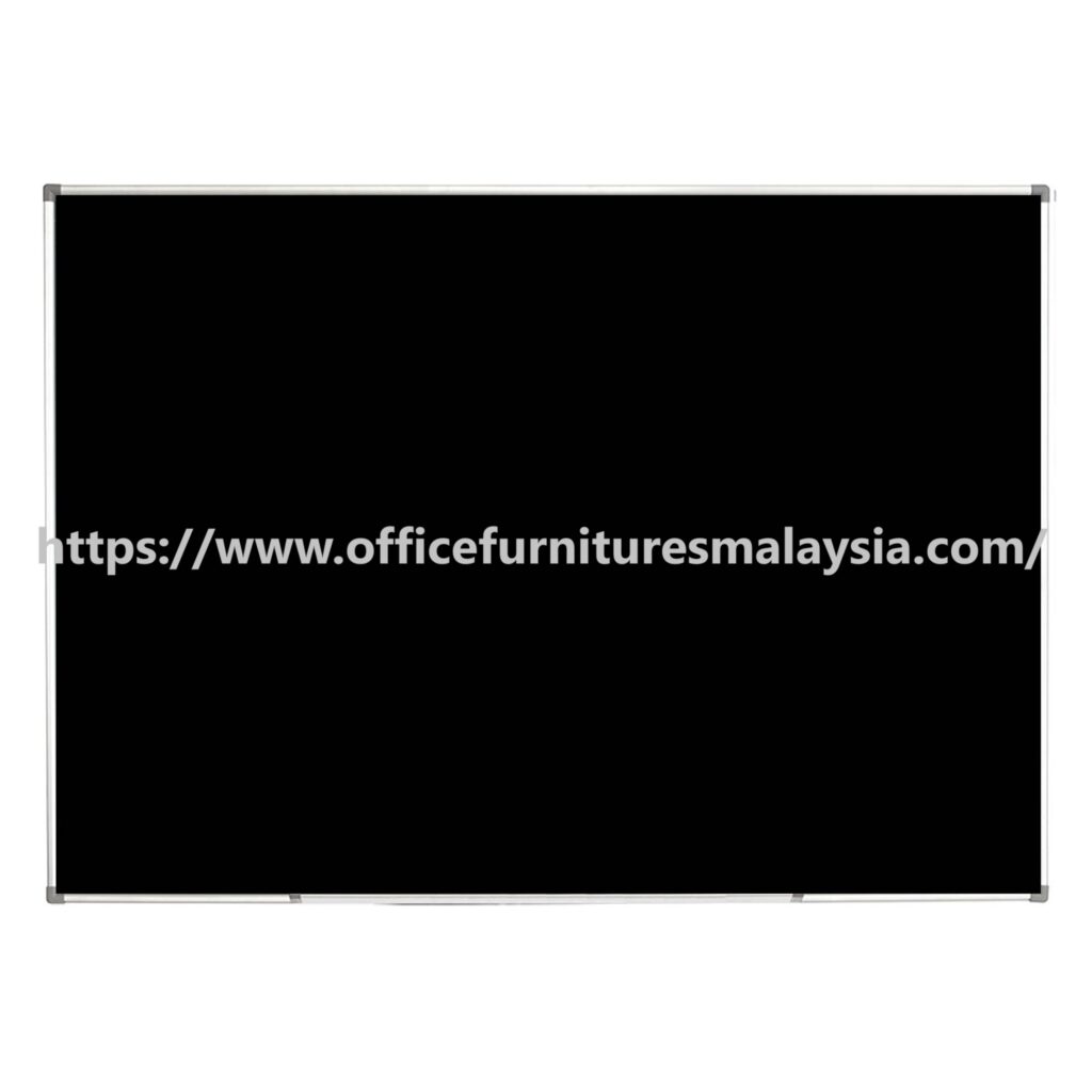 4 ft x 8 ft Aluminium Frame Black Board OFMBB48 | Office Furnitures ...