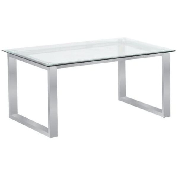 3 ft Glass Rectangular Coffee Table OFC3180A | Office Furnitures Malaysia