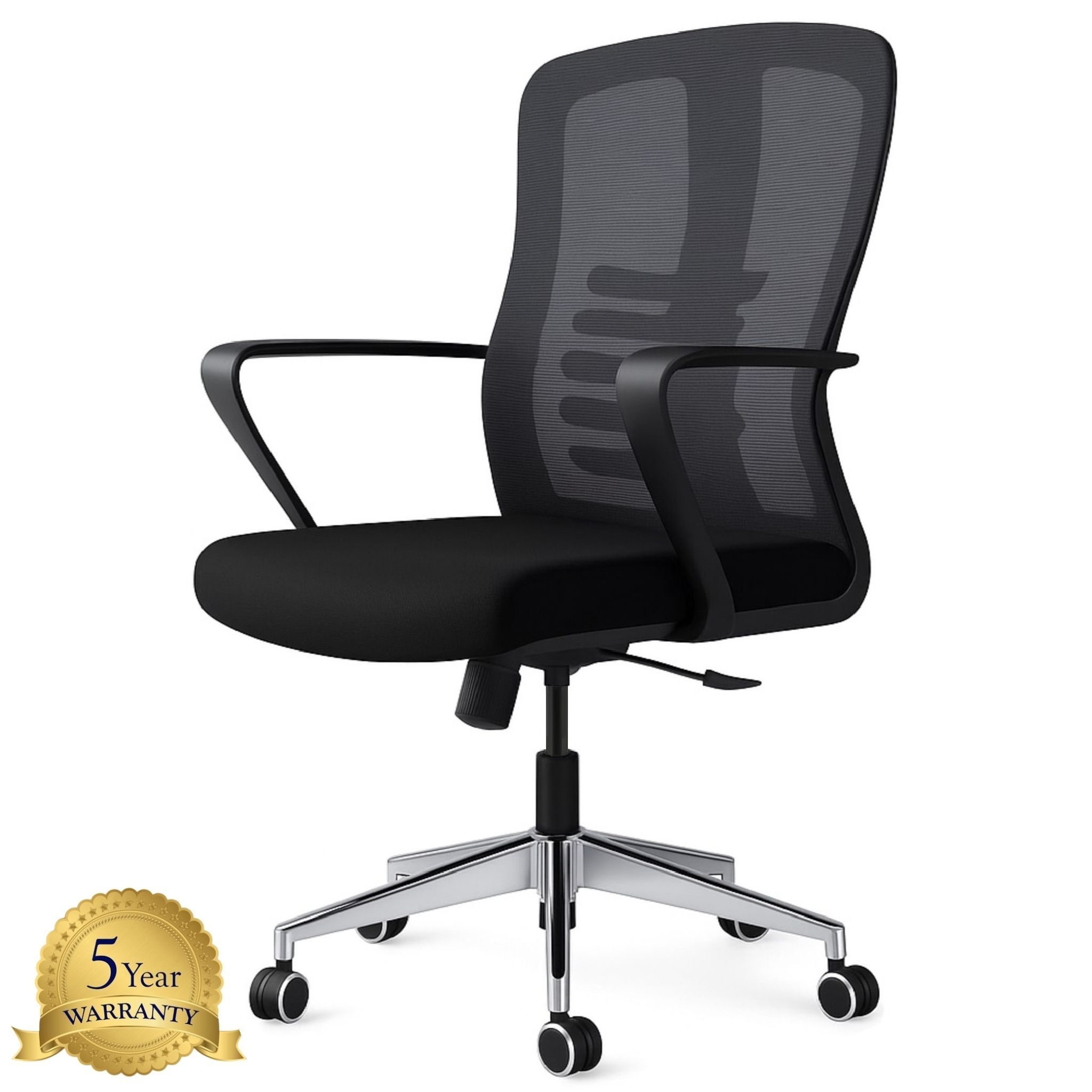Maven Mediumback Mesh Chair Aluminium Leg OFCI24001BA | Office ...