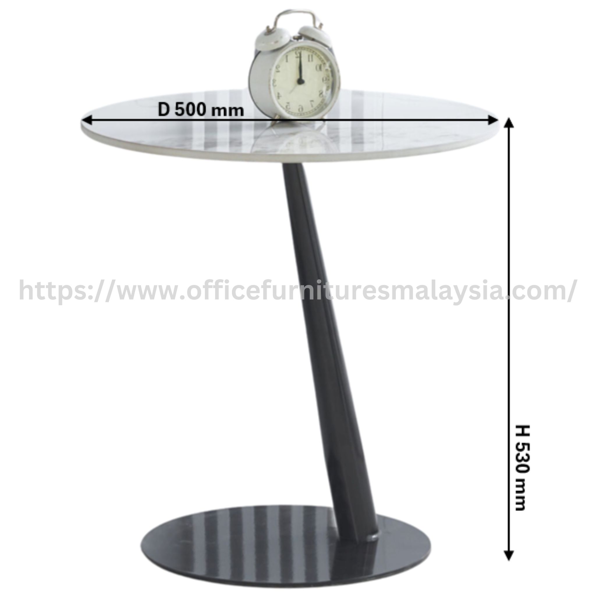 1.66ft Asher Coffee Table OF2EK437331 | Office Furnitures Malaysia